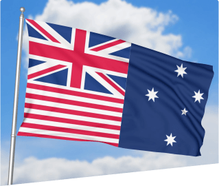 Aust Federal 1900 Flag – cmflags.com