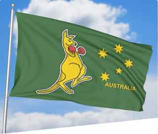 Boxing Kangaroo Flag Special – cmflags.com